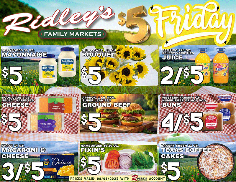 Welcome to Ridley's Family Markets